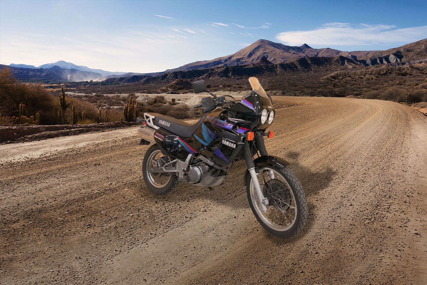 1994 : une nouvelle génération de Yamaha XTZ 660 fait son apparition ...