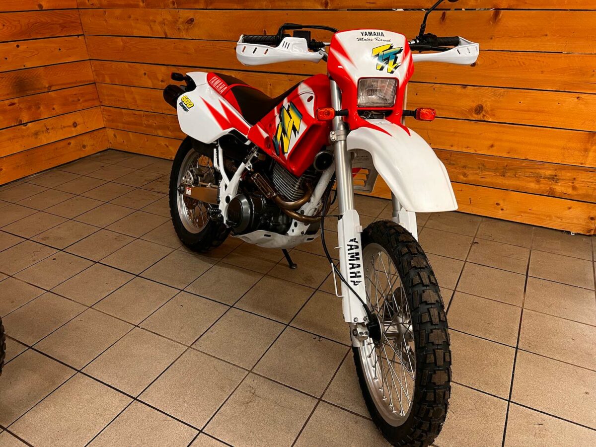 YAMAHA TT600E BELGARDA 4LW : la moto Enduro Vintage par excellence