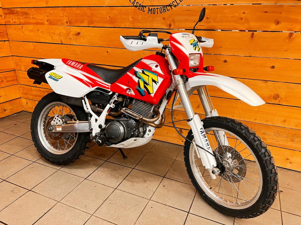 YAMAHA TT600E BELGARDA 4LW : la moto Enduro Vintage par excellence